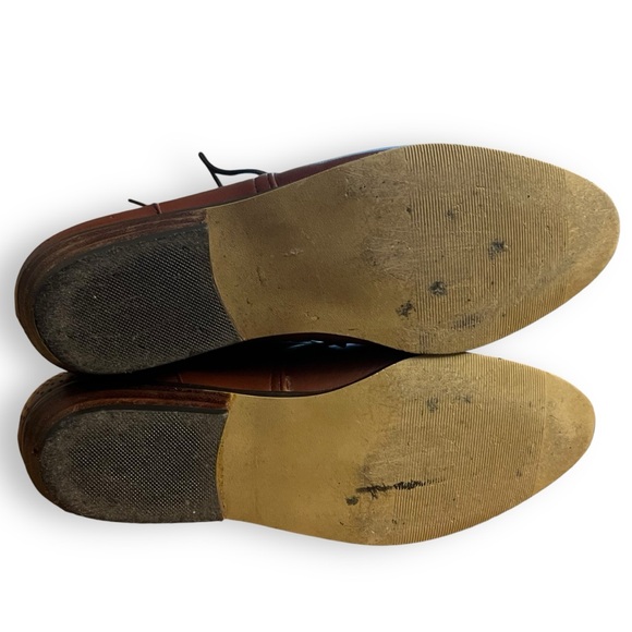 Apostrophe | Shoes | 99s Vintage Brown Leather Pointed Toe Lace Up ...